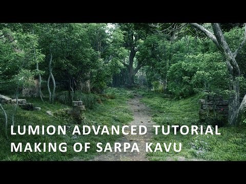 Lumion Pro Advanced tutorial | Making of 'Sarpa Kavu' | The Walk#4 | Ajai Poovadan