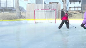 Peoria families create backyard ice rinks for cold-weather fun