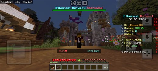 Exploring the Ethereal Minecraft Server Experience