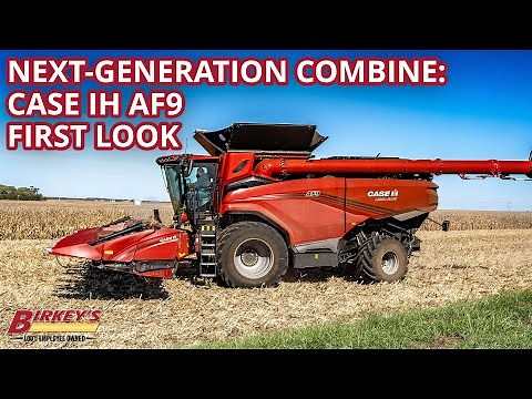 Introducing the Next Generation of Case IH Combines: The AF9