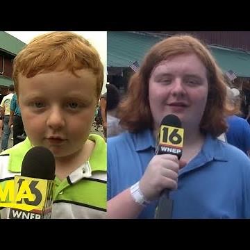 'Apparently Kid' Noah Ritter revisits his viral fair moment 10 years