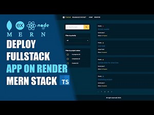 Deploying to Render - MERN stack application in 10 minutes