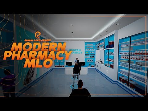 [MLO] Modern Pharmacy - Realistic & Fully Optimized FiveM Interior