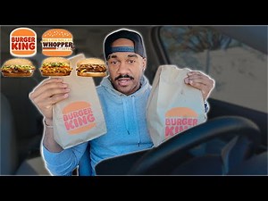 Let's Try Burger King's Million Dollar Whopper Finalists...