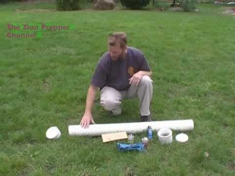 How to make a PVC Pipe Storage container - Part I