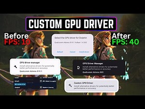 Best GPU Driver for Emulators on Android Boost Yuzu, RPCSX & Vita3K!