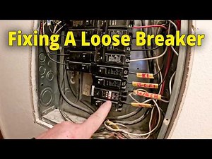 Electrical Panel Upgrade : Fixing a Loose, Arcing Breaker & Meeting Code Requirements