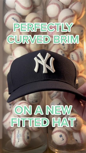 How to Curve the Brim of a Fitted MLB Hat