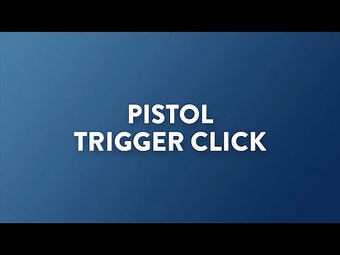 Pistol Trigger Click, Dry Fire | Sound Effect