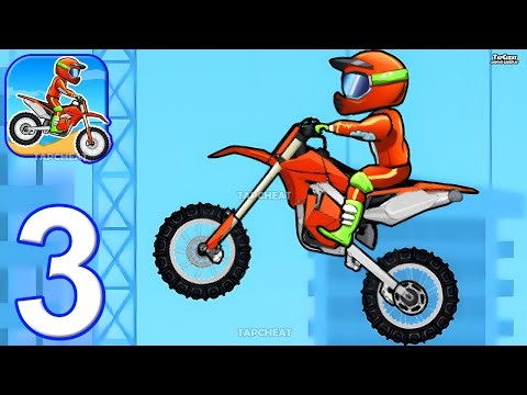 Moto X3M Bike Race Game - Gameplay Walkthrough Part 3 Level 26-37 (iOS, Android)
