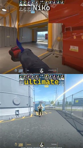 How to Sneak into Garage feat. NiKo, on Nuke #Shorts #cs2 #counterstrike2