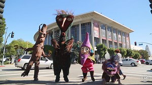 79K views · 640 reactions | The creatures of #HanselAndGretel took to the city streets of #DTLA to play tourist! They got cultured at The Broad, took selfies at the LA Phil and refueled at Kendall's Brasserie. What’s left but to go to the #opera?! Check out what they were up to below. P.S. You can snag tickets to this production (our last before holiday break!) here  https://goo.gl/k5LGPr | LA Opera | Facebook