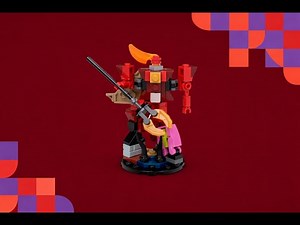 LEGO Instructions - Ninjago - Mini Build - Micro Fire Knight Mech