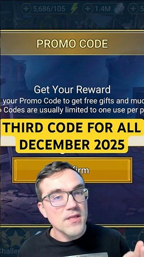 THIRD RAID PROMO CODE FOR ALL PLAYERS | DEC 2025 #raidshadowlegends #raidrpg #raid