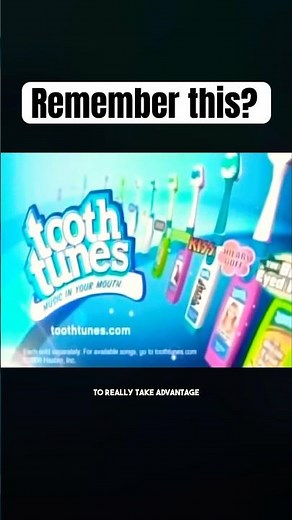2000s toothbrushes with built in songs #nostalgia
