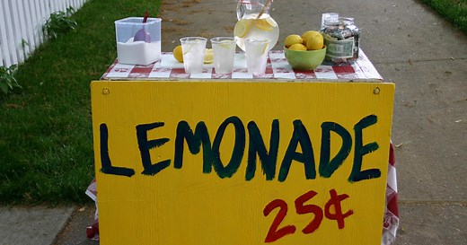 Taking a stand for lemonade stands