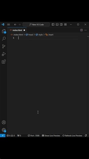 Create a Heart Shape with HTML and CSS