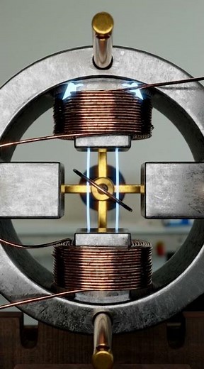 How does Tesla's motor work? | First AC motor #3danimation #science #animation