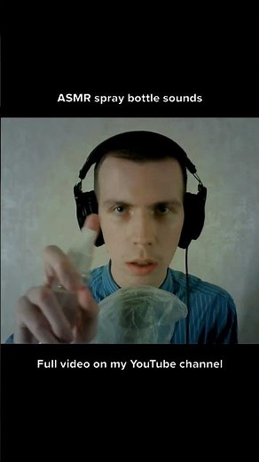 ASMR spray bottle sounds #asmr #sleep #tapping #relax #reverb
