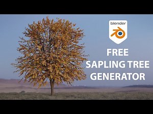 How to Generate a Tree with a Looping Wind Animation in Blender