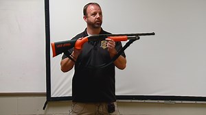 IMPD demonstrates 'bean bag' launcher designed to be powerful, but less lethal