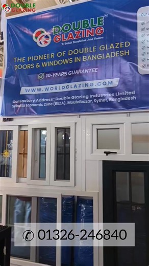 ⇨ Our 5th day at 30th Dhaka International Trade Fair 2026 📍Find us: Stall no: GS-56, Hall-B Time: 10am - 8pm ⇨Visit us & explore all our sound & heat reducing and energy efficient doors-windows . . . . . #doubleglazinginbangladesh #DhakaInternationalTradeFair #alumiiniumsliding #soundreducing #Doubleglazing #tradefair | Double Glazing - www.worldglazing.net