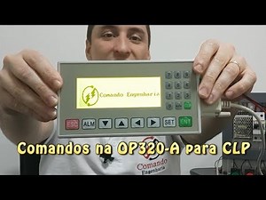 Comandos via IHM OP320-A