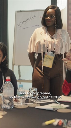 Ever wonder how small actions on a local level can spark changes globally? Meet 2023 Obama Leader Fanta Diop, an activist transforming recycling and waste management in Senegal. She came to COP30 hoping to find solutions to fighting climate change and met with a cohort of leaders working towards the same goal. Fanta is working to unite communities across Francophone Africa, and the globe, in support of the shared goal of combating climate change. “I think that COP is the best way to really conne