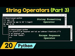 Mind Luster - Learn String Operators in Python Part 3