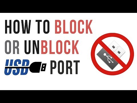 How to Enable or Disable USB Ports in Windows® PC