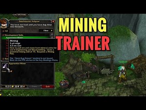 Pandaria Mining Trainer Location (WoW MOP)