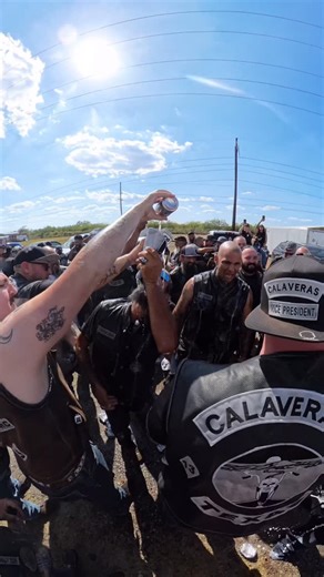 DEMONS ROW | 💀🍺 Fully patched! The Calaveras MC don’t hand out patches — you earn ‘em. And when you do, you get baptized in beer. Shoutout to the... | Instagram