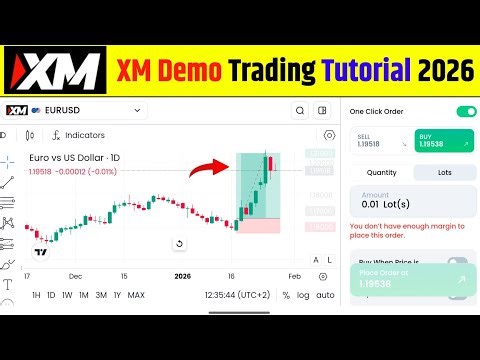 XM demo trading tutorial 2026 #xmapp