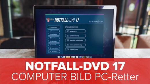 COMPUTER BILD-Notfall-DVD: Der kostenlose PC-Retter