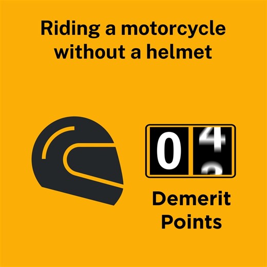 Double demerits are in force until 11.59pm Monday 21st April 2025. Get caught speeding, using a mobile phone illegally, not wearing or incorrectly wearing a seatbelt or motorcycle helmet this holiday period and you’ll face double the points – not double the fine. Please drive safely. | Transport for NSW