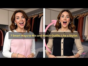 How to Mix and Match Outfits Like a Pro in 2025 | 7 Smart Ways to Mix & Match Outfits Like a Stylist