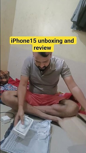 iPhone15 review in hindi || iphone 15 unboxing in hindi