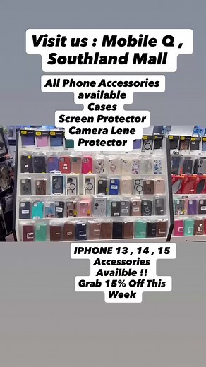 CA$29 • IPHONE / SAMSUNG/ GOOGLE / MOTOROLA CASES FOR SALE !!! 📱 BIG SALE ON PHONE CASES! 📱 Protect your phone in style with our drop-protected cases! We’ve got cases for iPhone 15, 14, 13, and more! ✅ Premium brands: OtterBox, LifeProof, UAG & more ✅ Cases available for iPhone, Samsung, Google & Motorola ✅ 15% OFF all cases – Limited Time Only! 📍 Visit us at Mobile Q, Southland Mall 📞 Call: 306-559-2412 https://www.facebook.com/marketplace/item/1293912452228497/ | Mobileq Southland Mall
