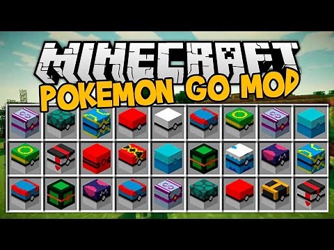 MINECRAFT MOD POKEMON GO - CAPTURA Y LUCHA CON CADA UNO DE ELLOS