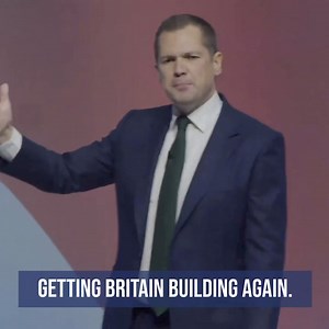 1.8K views · 94 reactions | We need to build a new Conservative Party. Shaped by time-honoured principles, applied to the challenges of today. 1. End mass migration. Leave the ECHR and create a binding cap on visas. 2. Secure cheap energy. Yes to cutting emissions, no to crazy carbon targets. 3. Get Britain building again. 4. Deliver a small state that works, not a big one that fails. 5. Defend our nation and culture. | Robert Jenrick | Facebook