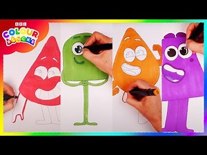 Let's Draw with Colours: Learn through Art | Kids Learn Colours | Colourblocks