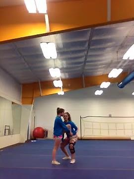 How to do a chair sit stunt