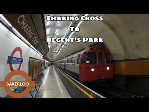LONDON UNDERGROUND JOURNEY | Charing Cross to Regent’s Park