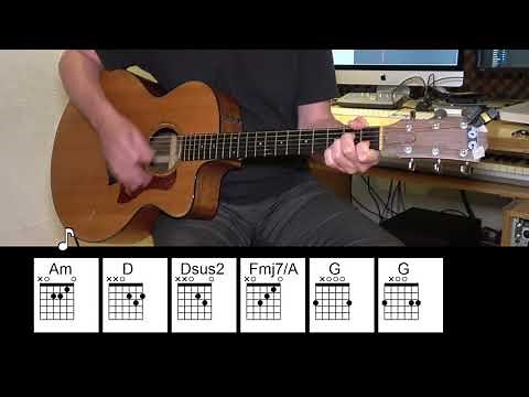 One - U2 - Acoustic Guitar - Chords