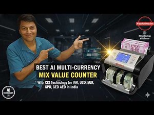 Best Multi-Currency Value Counting Machine for INR & Foreign Currencies with CIS - AI Technology ✨