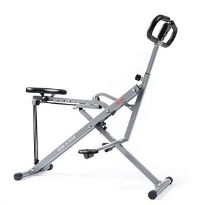 Upright Row-N-Ride® Squat Assist Trainer Machine for Abs and Glute Workout | Sunny Health & Fitness