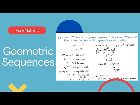 Geometric Sequences (Edexcel IAL P2 5.3)