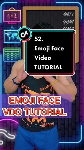 EMOJI FACE VIDEO TUTORIAL #amu_tutorial #butwalboy #amu_shakya 18:00pm