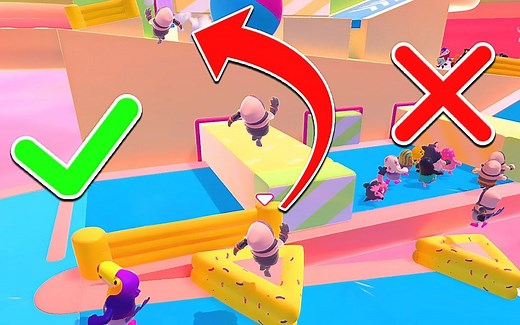 【糖豆人】掌握了这个通关秘笈，直接躺赢！