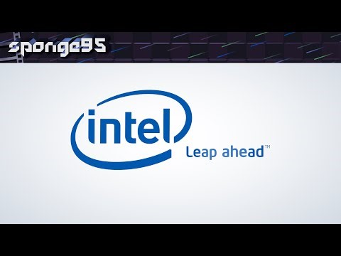 Intel "Leap Ahead" (2006-2008) logo remake